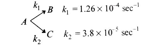 A Substance Undergoes First Order Decomposition The Decomposition Fol