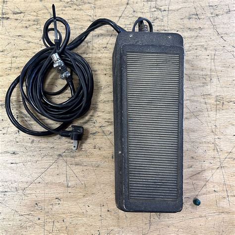 Vintage Crumar Organ Keyboard Expression Pedal Black Reverb