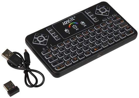 Mini Wireless Tastatur Für Raspberry Pi Mit Rgb Beleuchtung Zubehör Einplatinencomputer