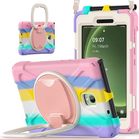 Xyx Tablet Case For Samsung Galaxy Tab Active5 8 0 Inch Sm X300 Sm X306b 360 Degree Rotating