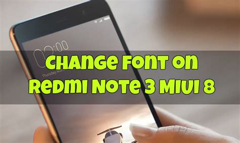 How To Change Font On Redmi Note MIUI Or Any Xiaomi Phones TechnoBuzz How To Android