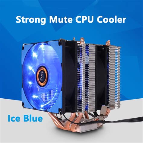 4 Heat Pipe 9cm Fan Air Tower Cooler Cpu Rgb 3pin Lyczar Cooling Fans Heatsink Support Intel Amd