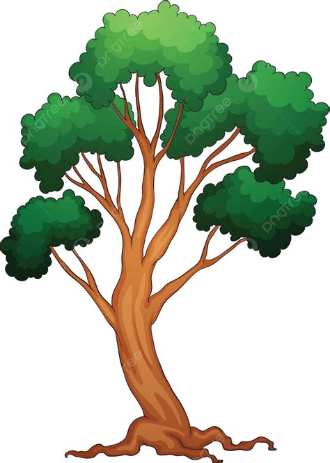 Tree Stem Single Grow Vector Stem Single Grow Png And Vector With