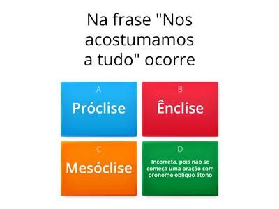 Ênclise Recursos De Ensino