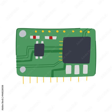 Circuit Microcontroller Cartoon Technology Electronic Computer Semiconductor Processor