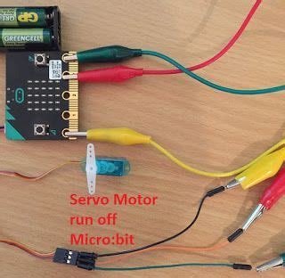 Micro Bit Hardwired Into Servo Motor