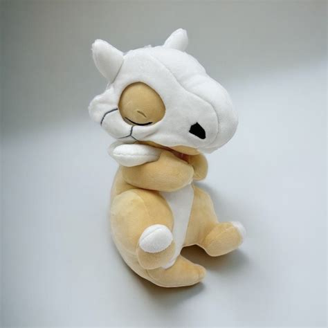 Pokemon Sleeping Cubone Plushie Pokemon Anime Sleep Series Chikorita Slowpoke Cubone Plush Toy