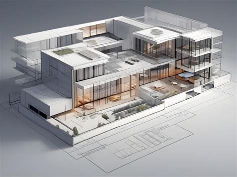 Smart Building Design And Engineering Premium Ai Generated Image