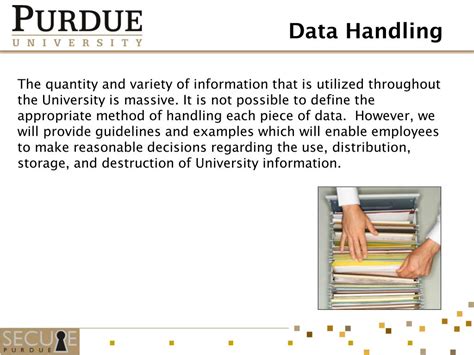 ppt data handling at purdue powerpoint presentation free download