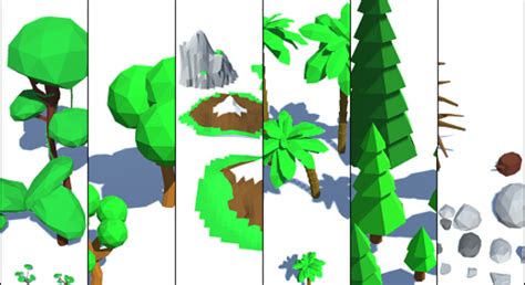 low poly environment assets in environments ue marketplace