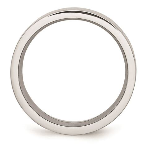Cobalt Flat Polished 8mm Band S7 Ebay