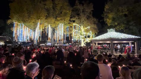 Paso Robles Downtown City Park Lights Up During 38th Holiday Lighting