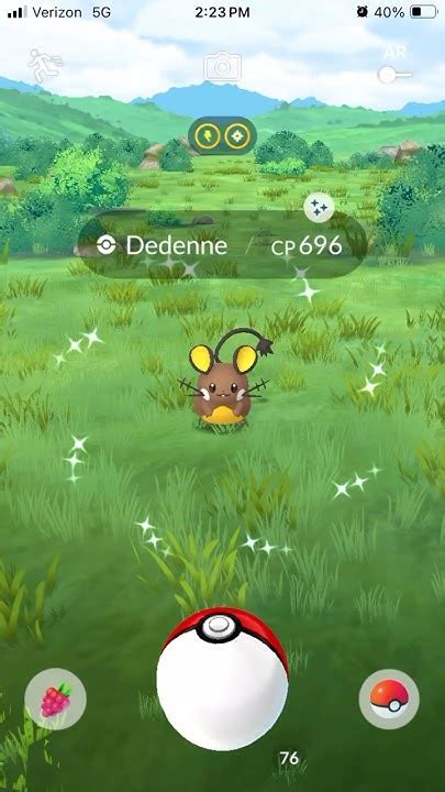 Pokémon Go Shiny Dedenne Pokemongo Youtube