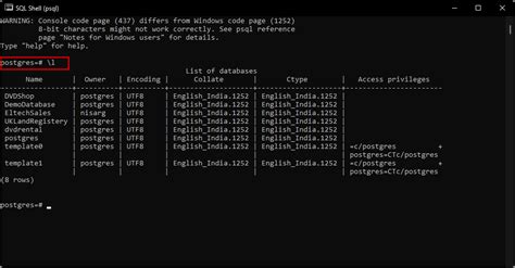 Learn Postgresql Managing Postgresql Databases