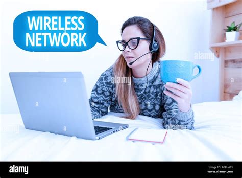 Conceptual Display Wireless Network Concept Meaning Computer Network