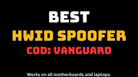 Vanguard HWID Spoofer How To Get Unbanned Fix HWID Ban TraceX YouTube
