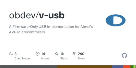 github obdev v usb a firmware only usb implementation for atmel s