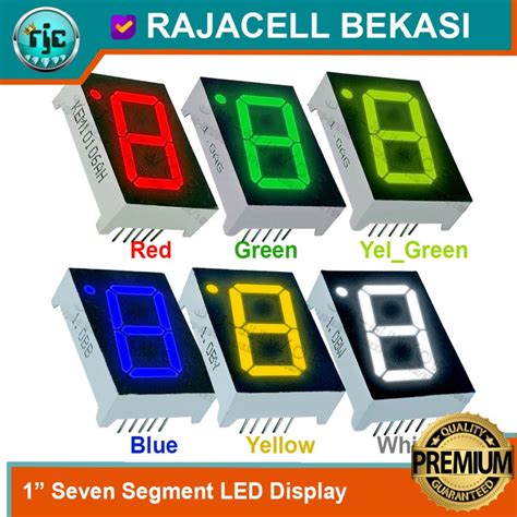 Jual 0 56 Seven Segment Display 1 Digit 7 Segment 0 56 Inch Led Digital Shopee Indonesia