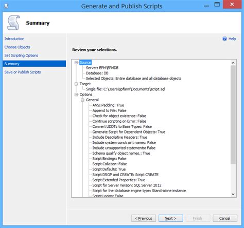 Missing Data In Sql Generate Scripts Debugto