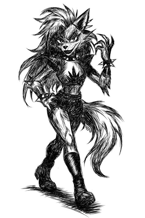 Festival Punk Roxanne Wolf By Nyixefox On Newgrounds