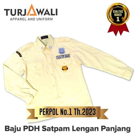 Jual Seragam Satpam Pdh Krem Lengan Panjang Terbaru 2023 Xl Di Seller