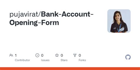 Bank Account Opening Form Index Html At Main Pujavirat Bank Account