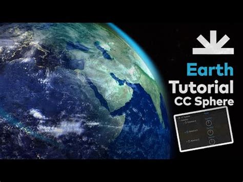 Adobe After Effects Realistic Earth Tutorial No Plugins CC Sphere MethodMotion
