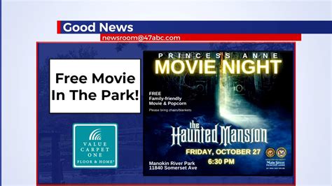 Free Movie Night At Manokin River Park Abc