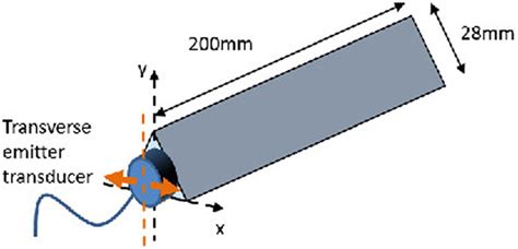 Color Online Prismatic Waveguide Fitted With Shear Wave Transducer Download Scientific Diagram