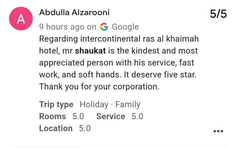 Ali Shaukat On Linkedin Allhamulilah Intercontinental Hotel Ras Al