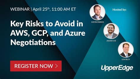 Key Risks To Avoid In Aws Gcp And Azure Negotiations Upperedge