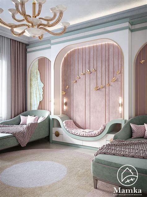 دکوراسیون اتاق خواب دخترانه دونفره دکورسا