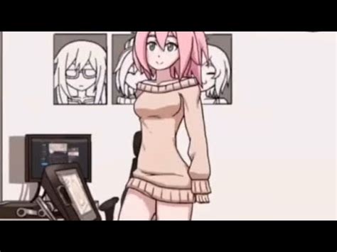 Cute Anime Girl Sits On Your Lap Youtube