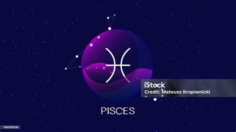 캡슐화 된 물고기 표지판과 별자리 이름과 유리 구 뒤에 물고기자리 조디악 별자리와 밤 별이 빛나는 하늘을 나타내는 벡터 이미지 0명에 대한 스톡 벡터 아트 및 기타 이미지