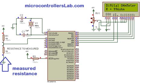 Ohmmeter Schematic Diagram
