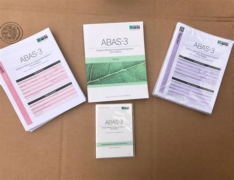 Adaptive Behavior Assessment System 3 Abas 3 School Software Kit Psychology 1867456124