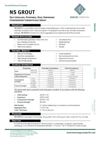 Tremco Ns Grout 25kg For Industrial At ₹ 470 Kg In Chennai Id 2854211422312