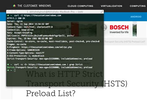 What Is Strict Transport Security Hsts Preload List