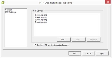 Vmware Esxi 55 Network Time Protocol Ntp Configuration Noel Alvarez
