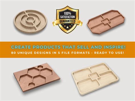 Cnc Tray Files Laser Cut Bundle Instant Download Lifetime Access To