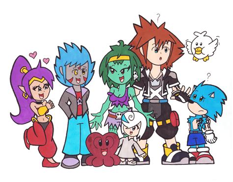 Error Shantae And The Three Amigos Trio Plus One By Bluestarknight On