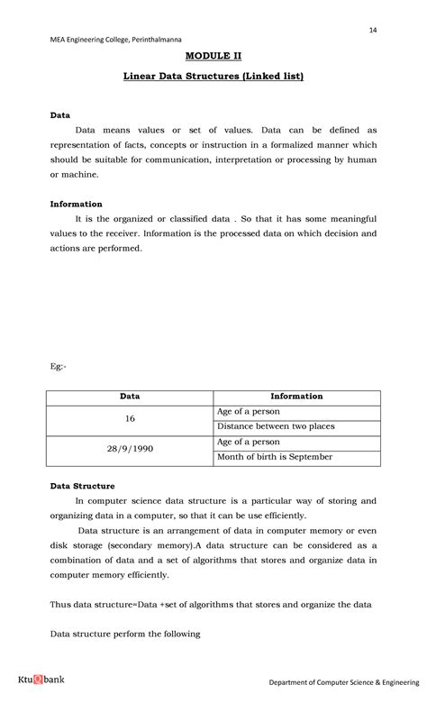 data structure module 2 mea engineering college perinthalmanna