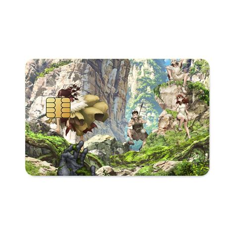 Dr Stone Yuzuriha Ogawa Credit Card Skins 4 In 1 Pack