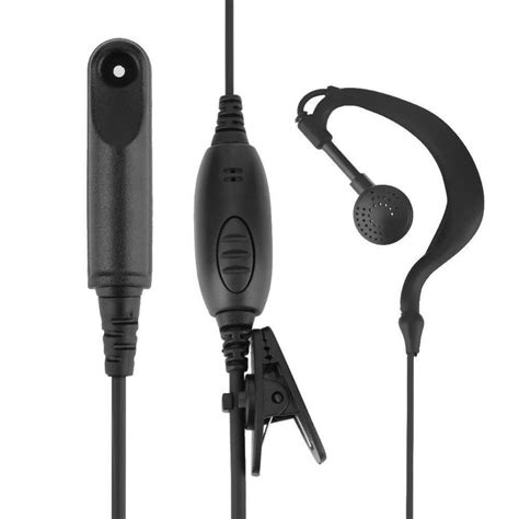 Резервна слушалка с водоустойчив накрайник за радиостанция Baofeng ☛️ супер цена Lovni Bg