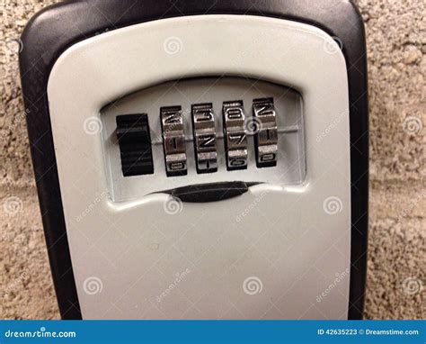 Combination Lock Stock Image Image Of Master Safe Entry 42635223