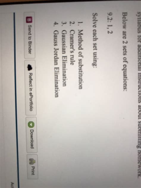 Solved Problem Tions Lsove Equations The Solve The