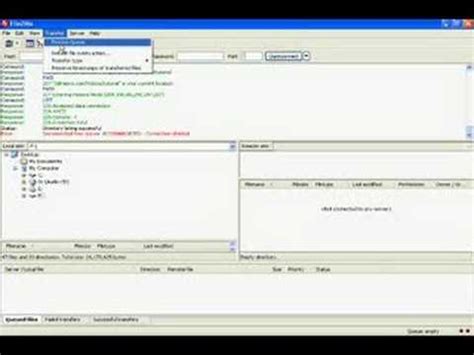 Using Filezilla FTP YouTube