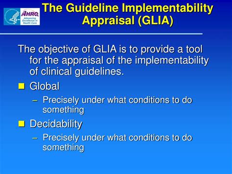 Ppt Guideline Implementability” Appraisal Or If You Write It Will They Use It Powerpoint