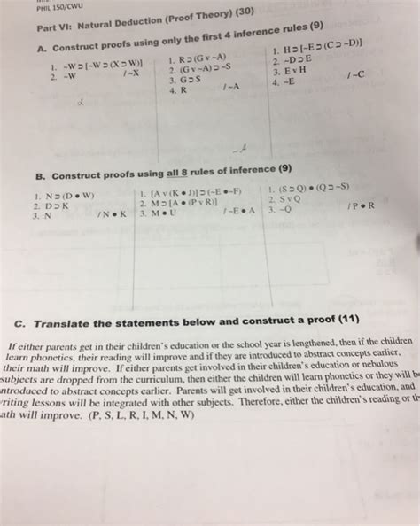 Natural Deduction Proof Theory30 Construct Proof