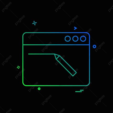 Web Design Layout Vector Hd Images Web Layout Icon Design Vector Step Tag Data PNG Image For